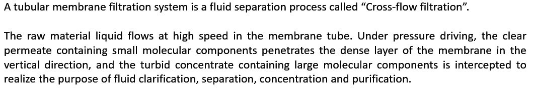 Ceramic Tubular Membrane - BlueOcean Memtech Pte Ltd
